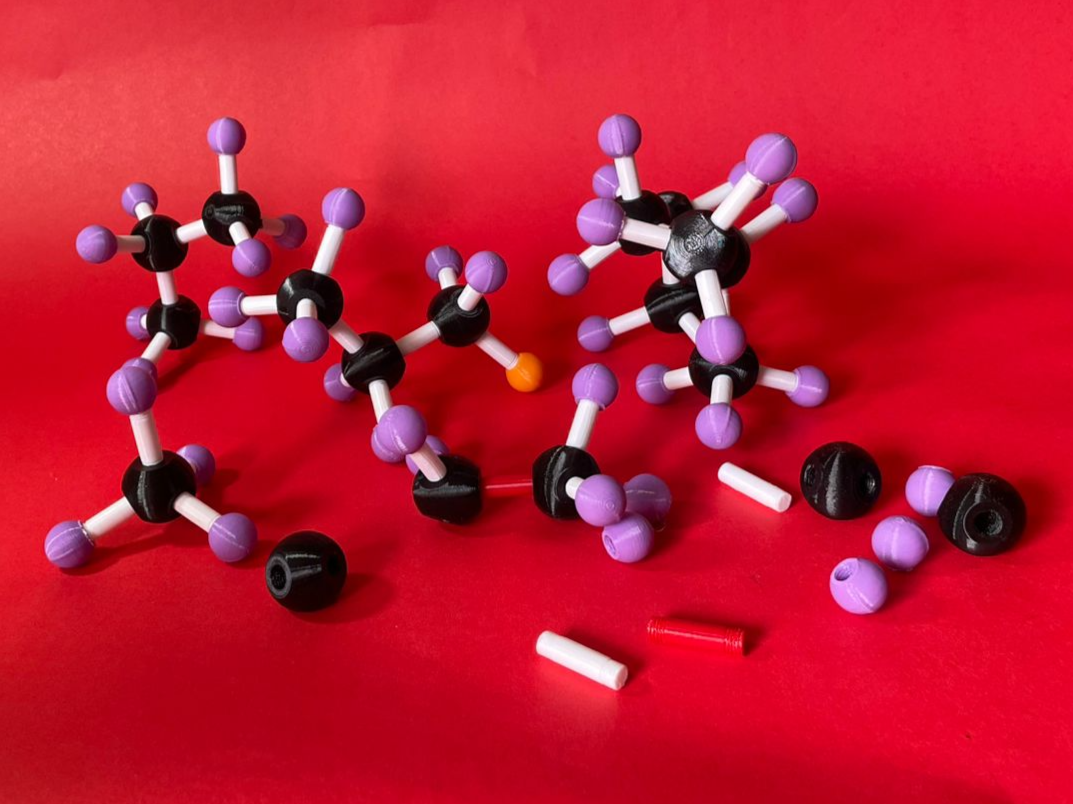 Molecular 3D Assembly Kit - Dr.Yizus | Nexprint: Free 3D Model Downloads