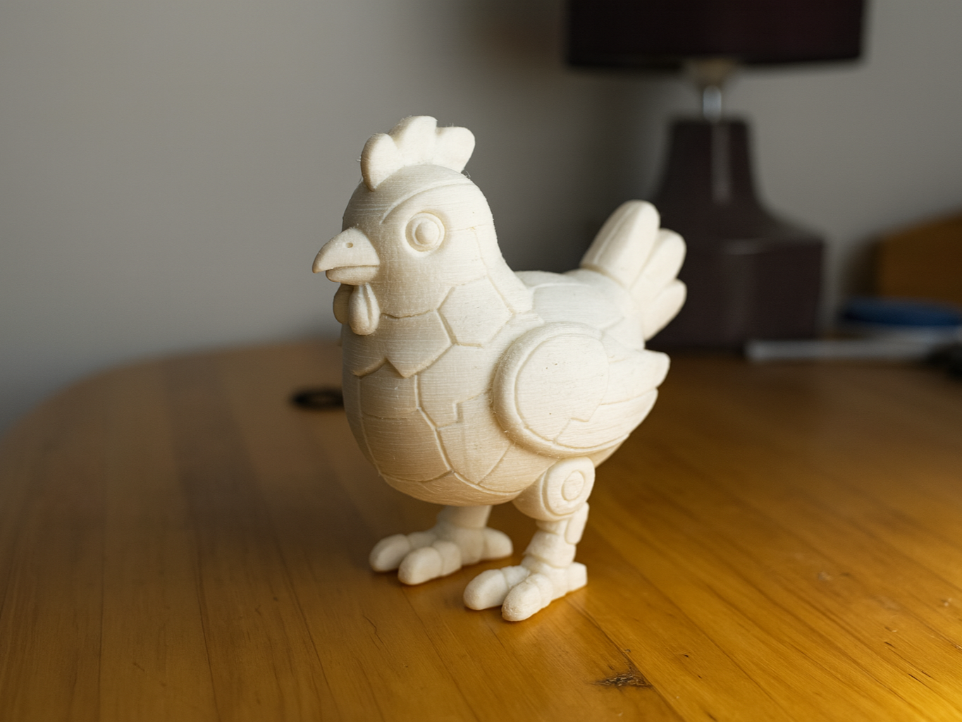Robotic Chicken Figurine - NextPrint 3D Model | 3Drop