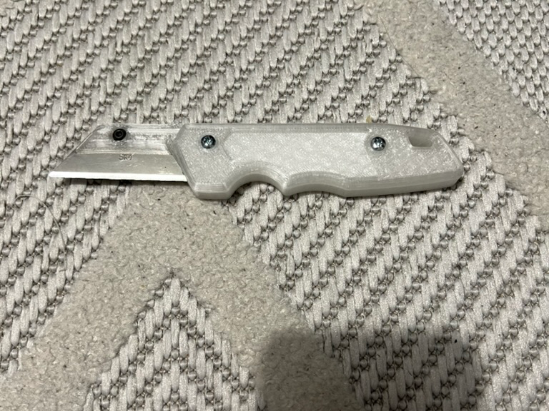 Utility Knife 61mm - Atte | Nexprint: Free 3D Model Downloads