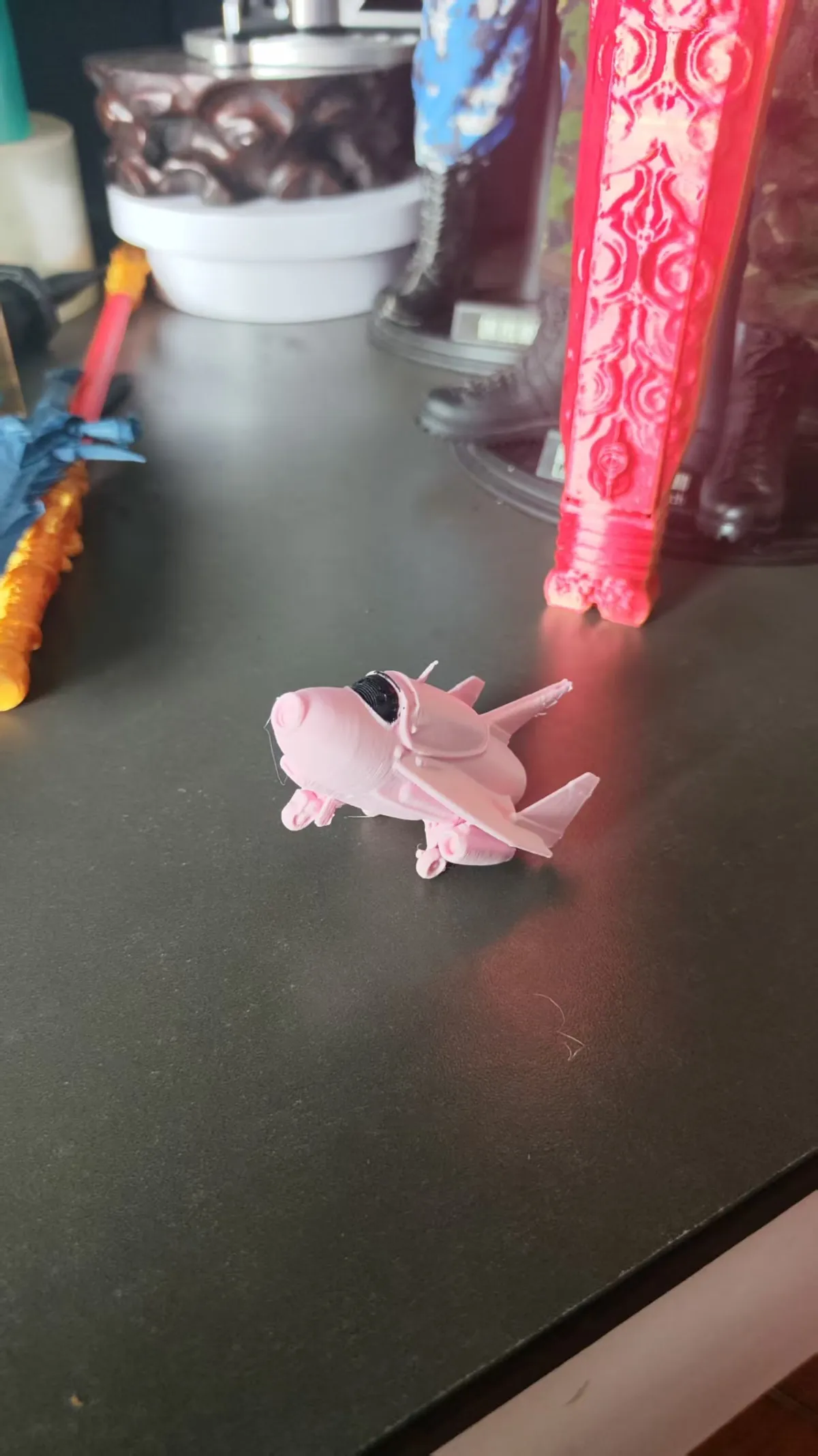 Q-Style Cartoon Little Airplane – Amo - pandabear | Nexprint: Free 3D ...