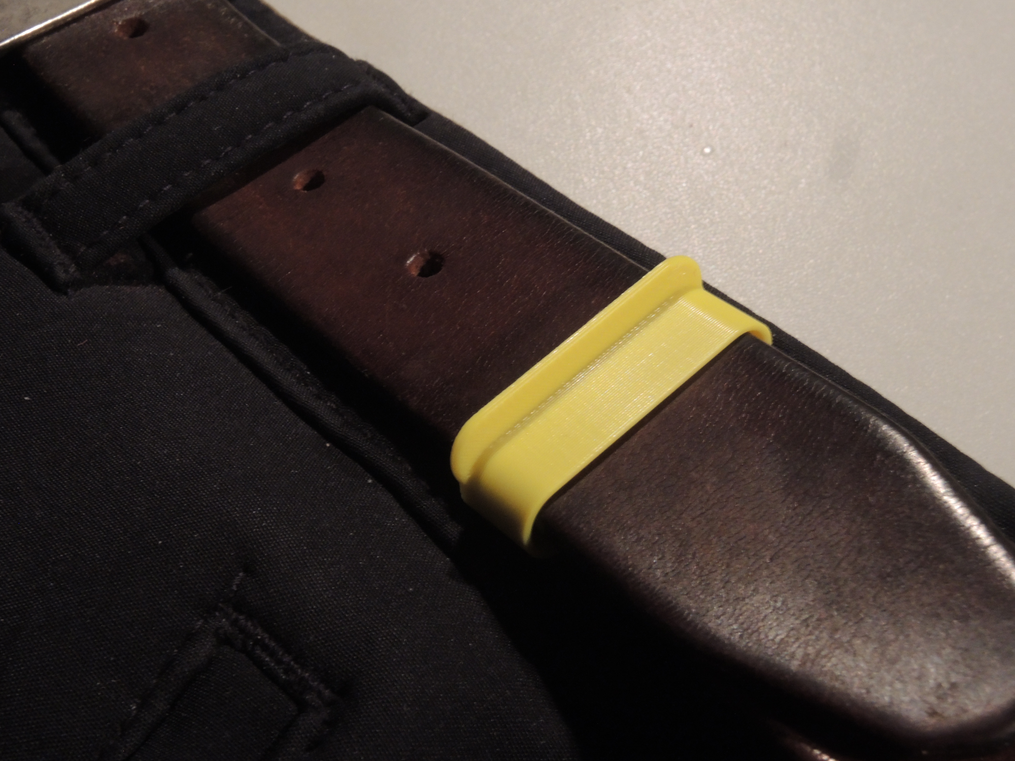 Waist Belt Clip Version 2 - Thinger13 | Nexprint: Free 3D Model Downloads