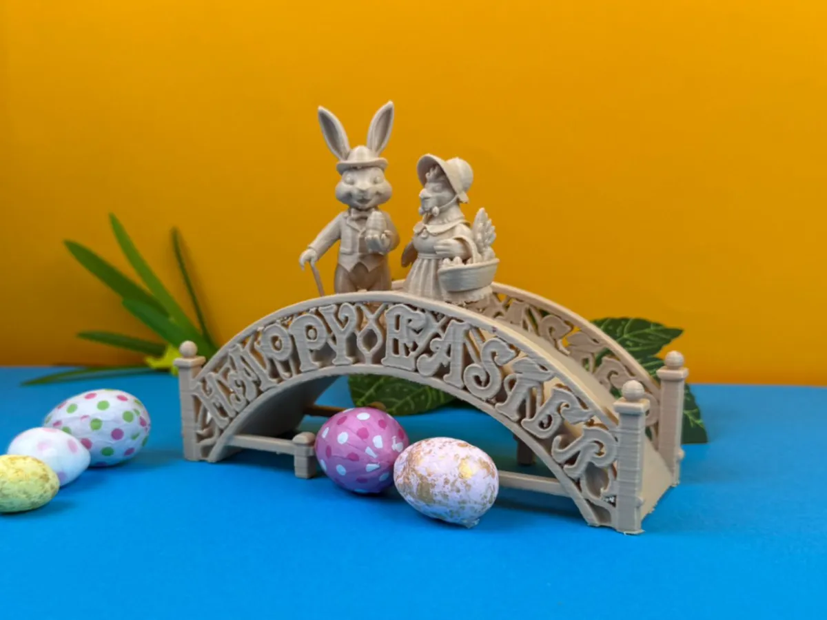 Bunnys on bridge - IRENA 3D | Nexprint: Free 3D Model Downloads