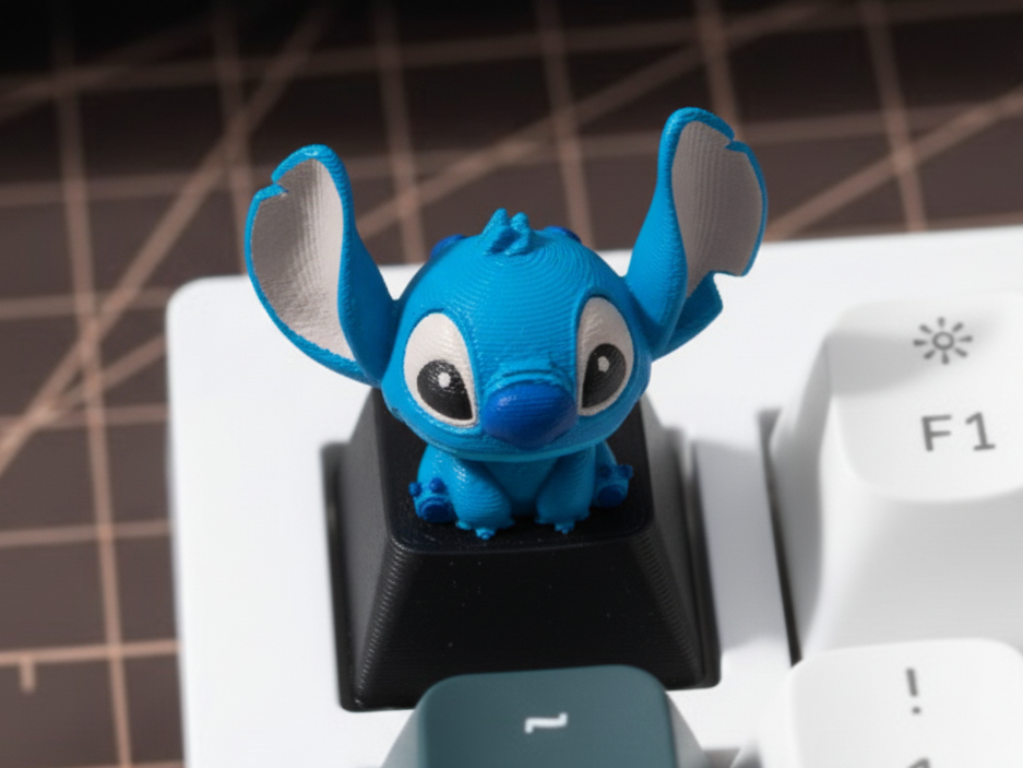 Stitch Keyboard Keycap MX - Monsieur-Pierre | Nexprint: Free 3D Model ...