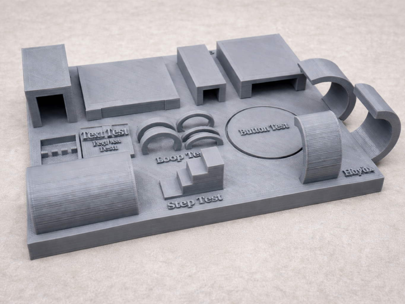 3D Printer Test - The 3D-Printing Techy | Nexprint: Free 3D Model Downloads