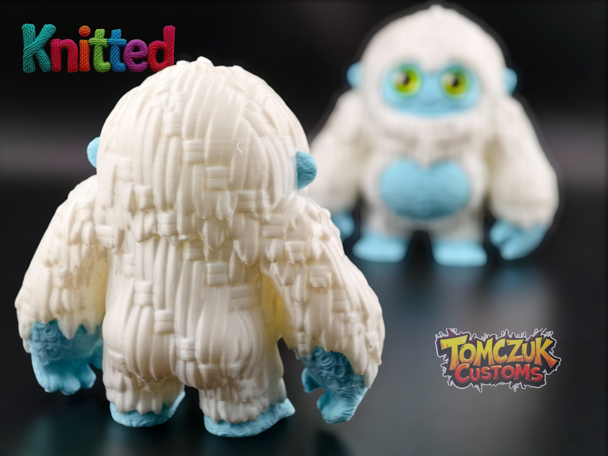 Knitted Yeti - TomczukCustoms | Nexprint: Free 3D Model Downloads