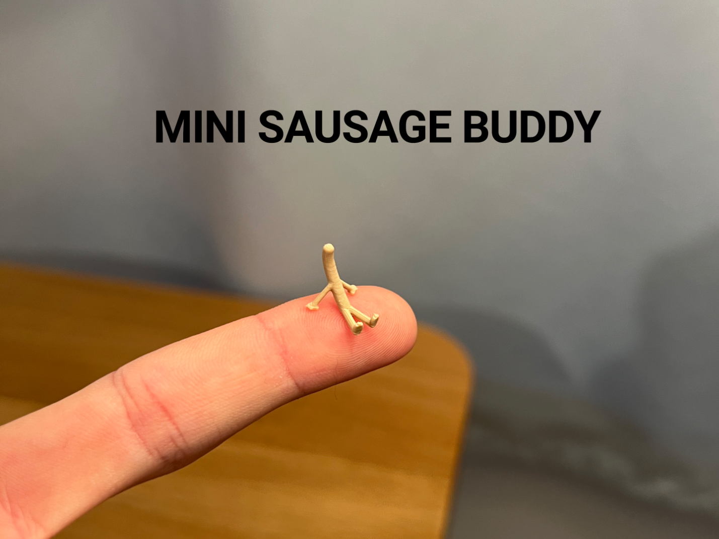 Mini Sausage Buddy - fifindr | Nexprint: Free 3D Model Downloads