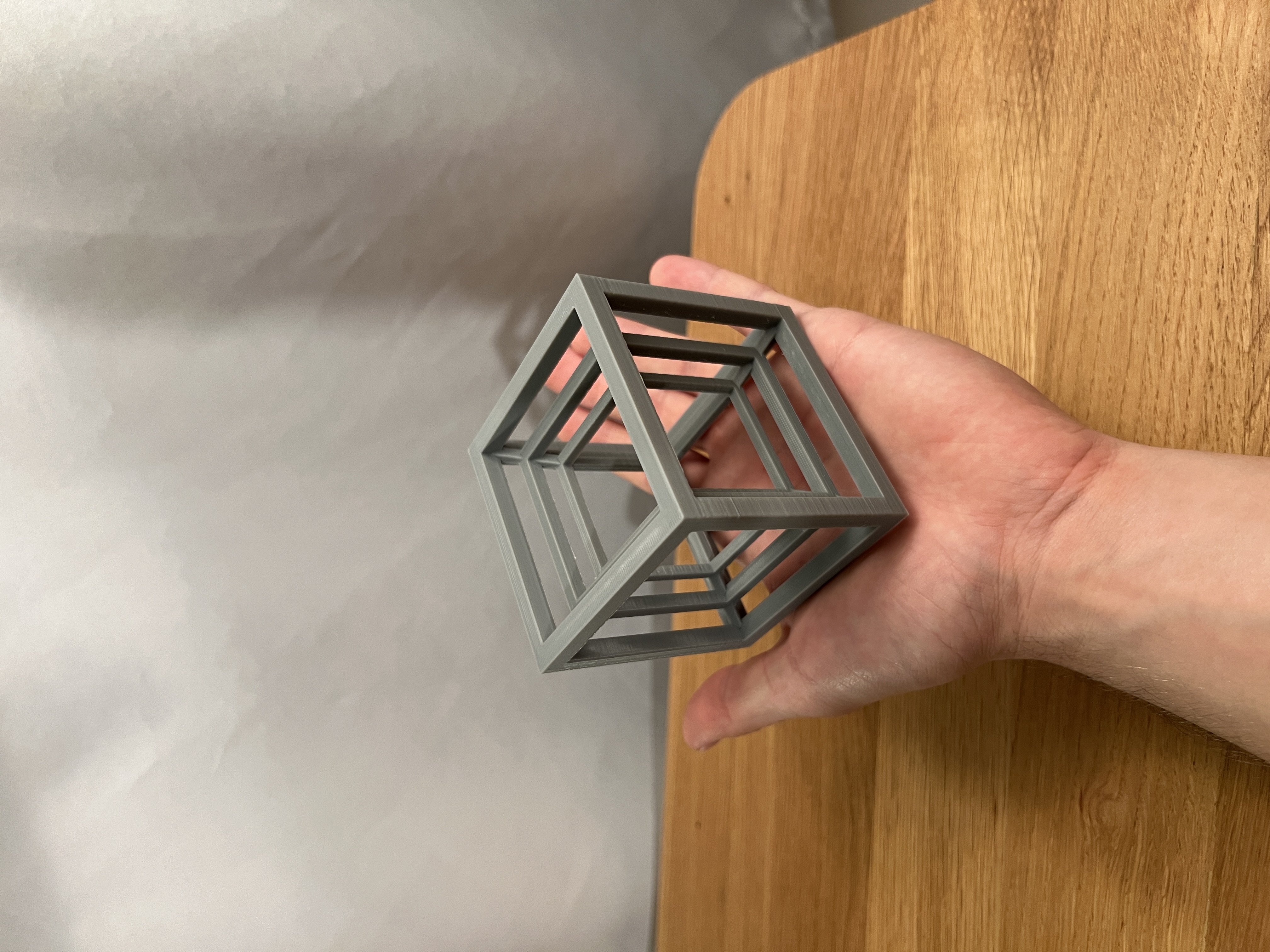 Nested Cubes Illusion - NextPrint 3D Model | 3Drop
