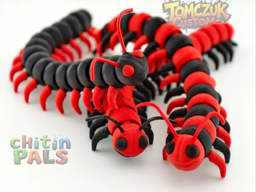 Chitin Pals: Clever Centipede! - TomczukCustoms | Nexprint: Free 3D ...