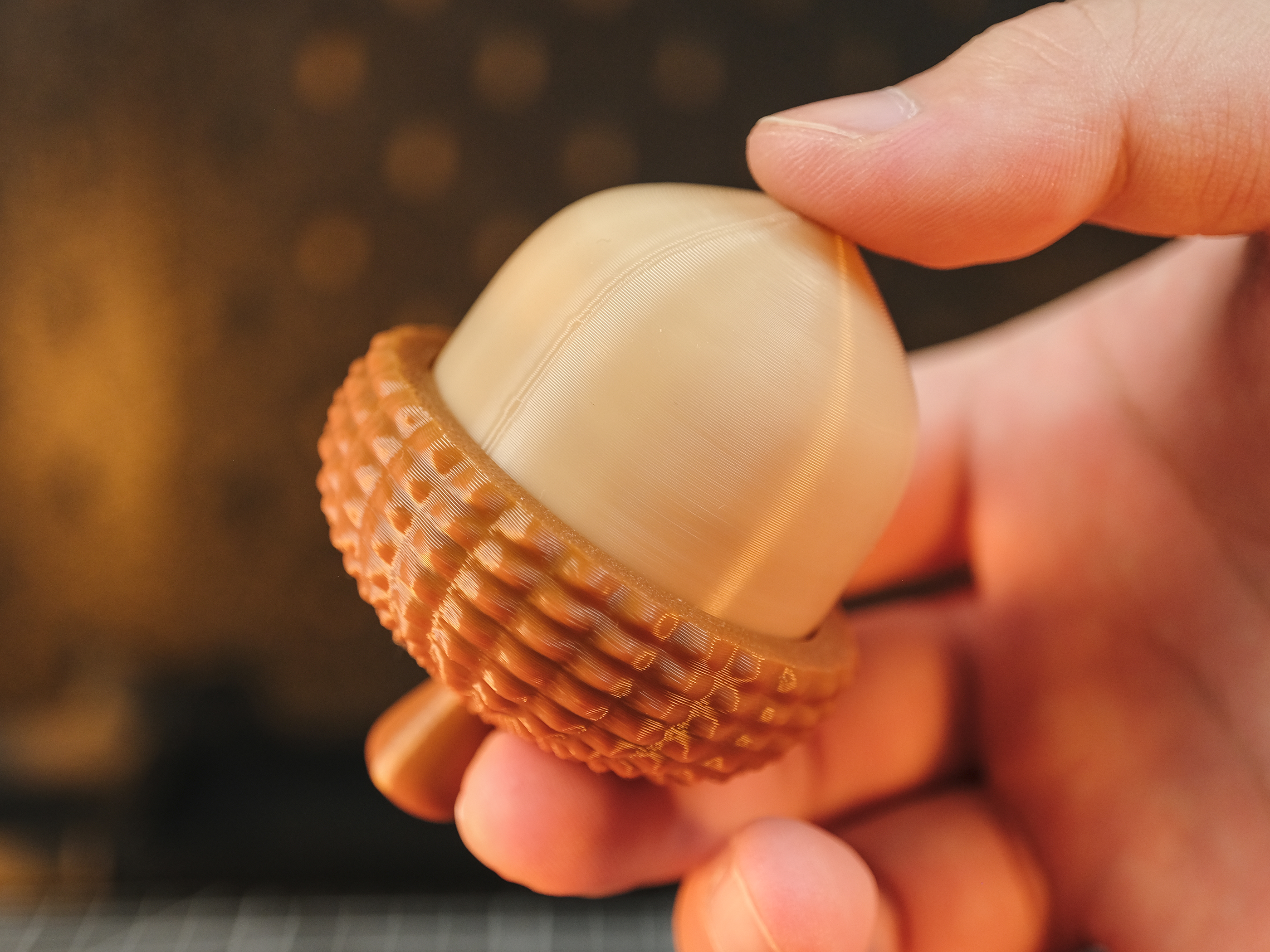 Adorable Acorn Clicker- No Keyboard Switch Needed - NextPrint 3D Model ...