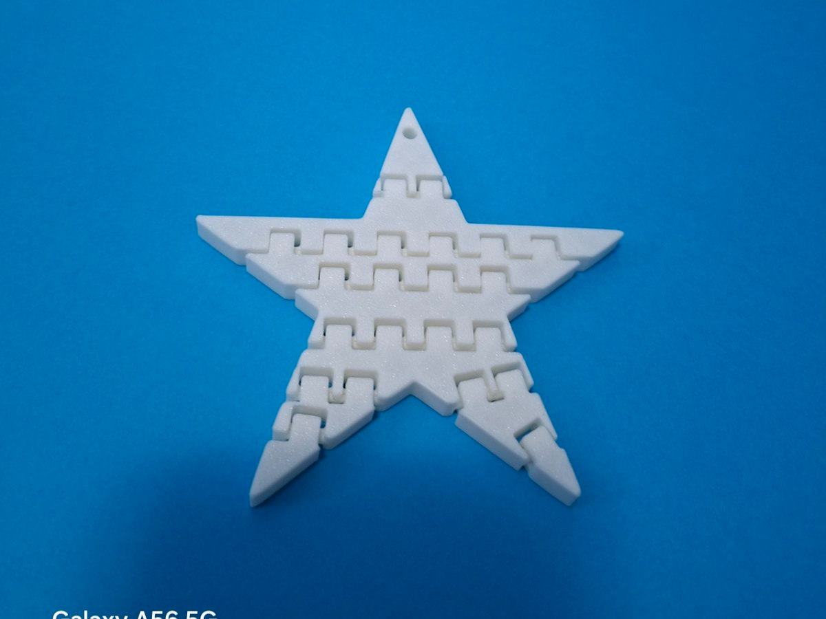 Flexi star - TechCrafter | Nexprint: Free 3D Model Downloads