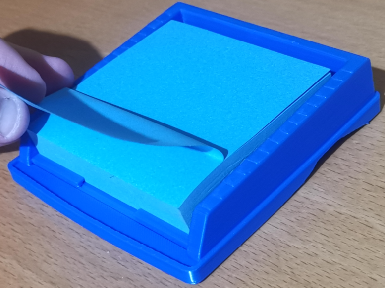 Sticky Note Dispenser with stoppers - Gigi 3D Studios | Nexprint: Free ...