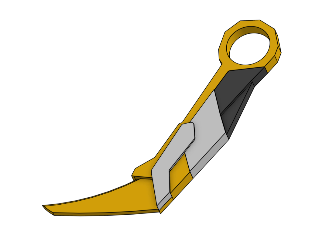 Prime Karambit - Oof stl | Nexprint: Free 3D Model Downloads