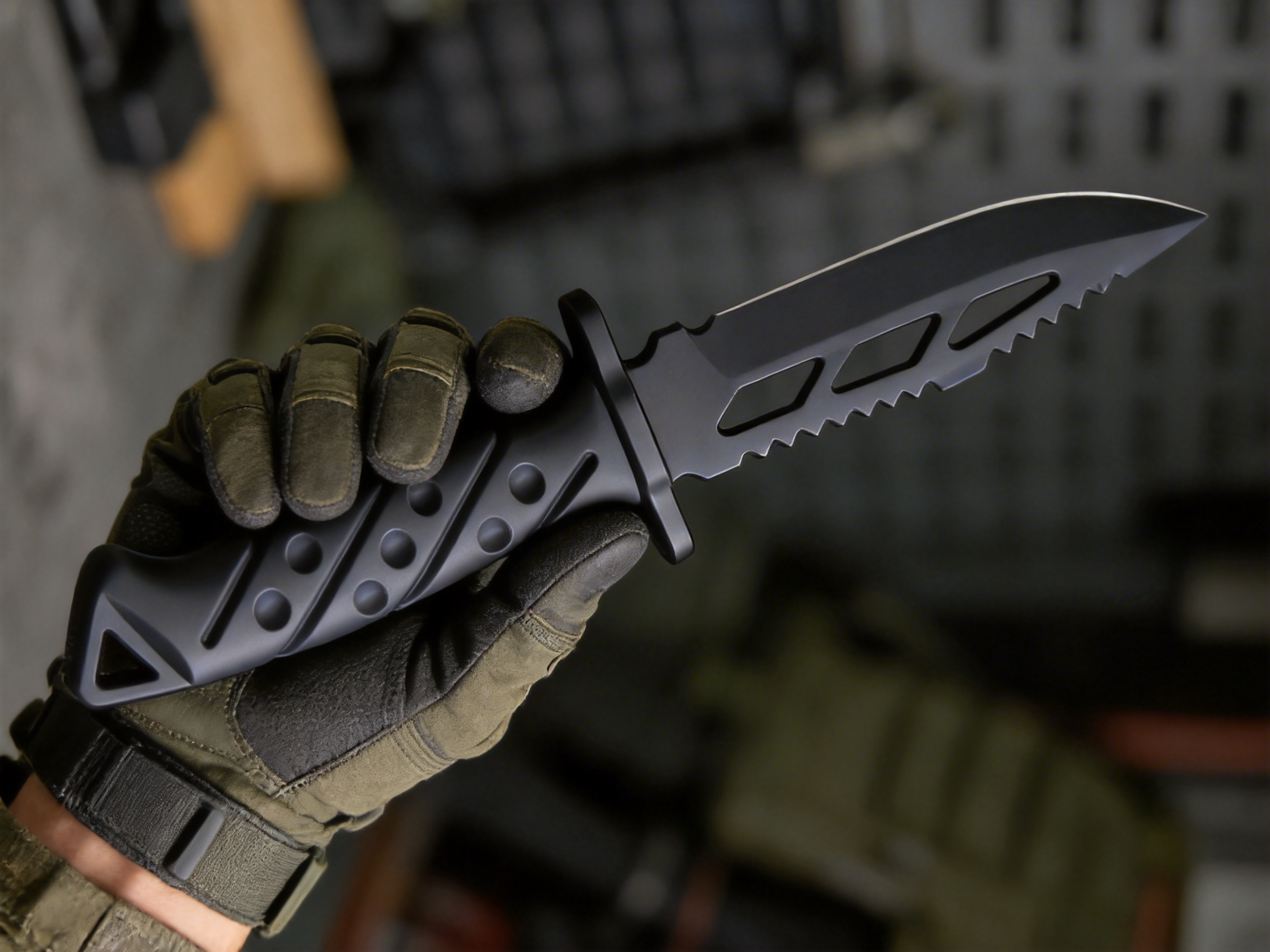 Abyss Echo Cobalt Void Serrated Dagger - Ted | Nexprint: Free 3D Model ...