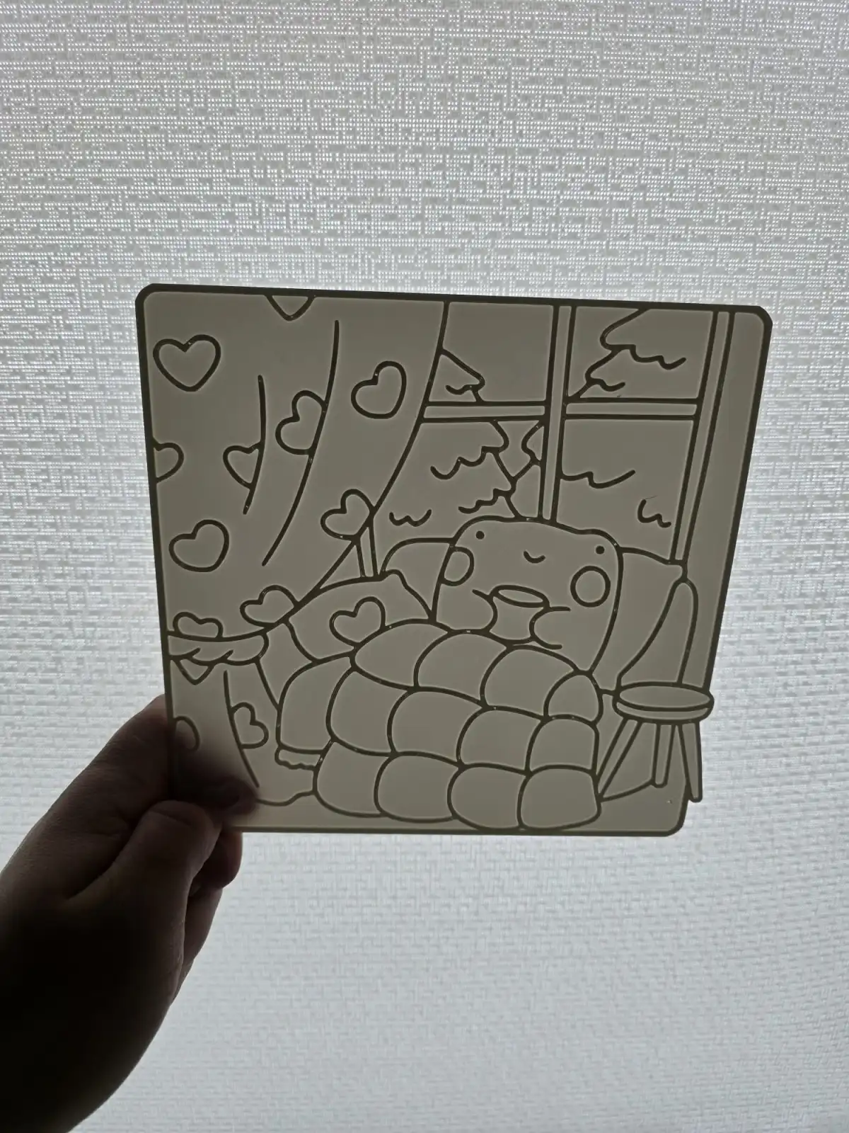 Frog Grandma Cozy Coloring Craft Panel - MERILNO3D | Nexprint: Free 3D ...