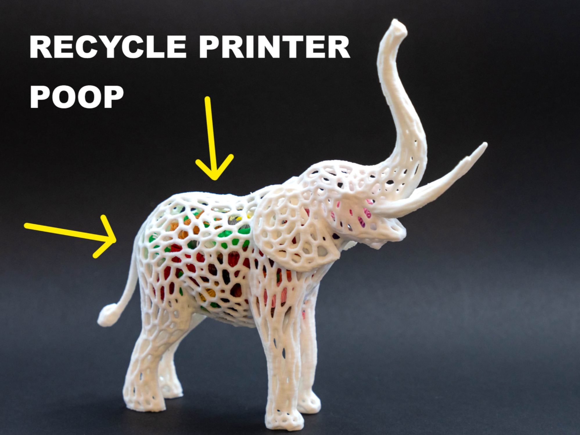 elephant poop recycling decor - Sebo3D | Nexprint: Free 3D Model Downloads