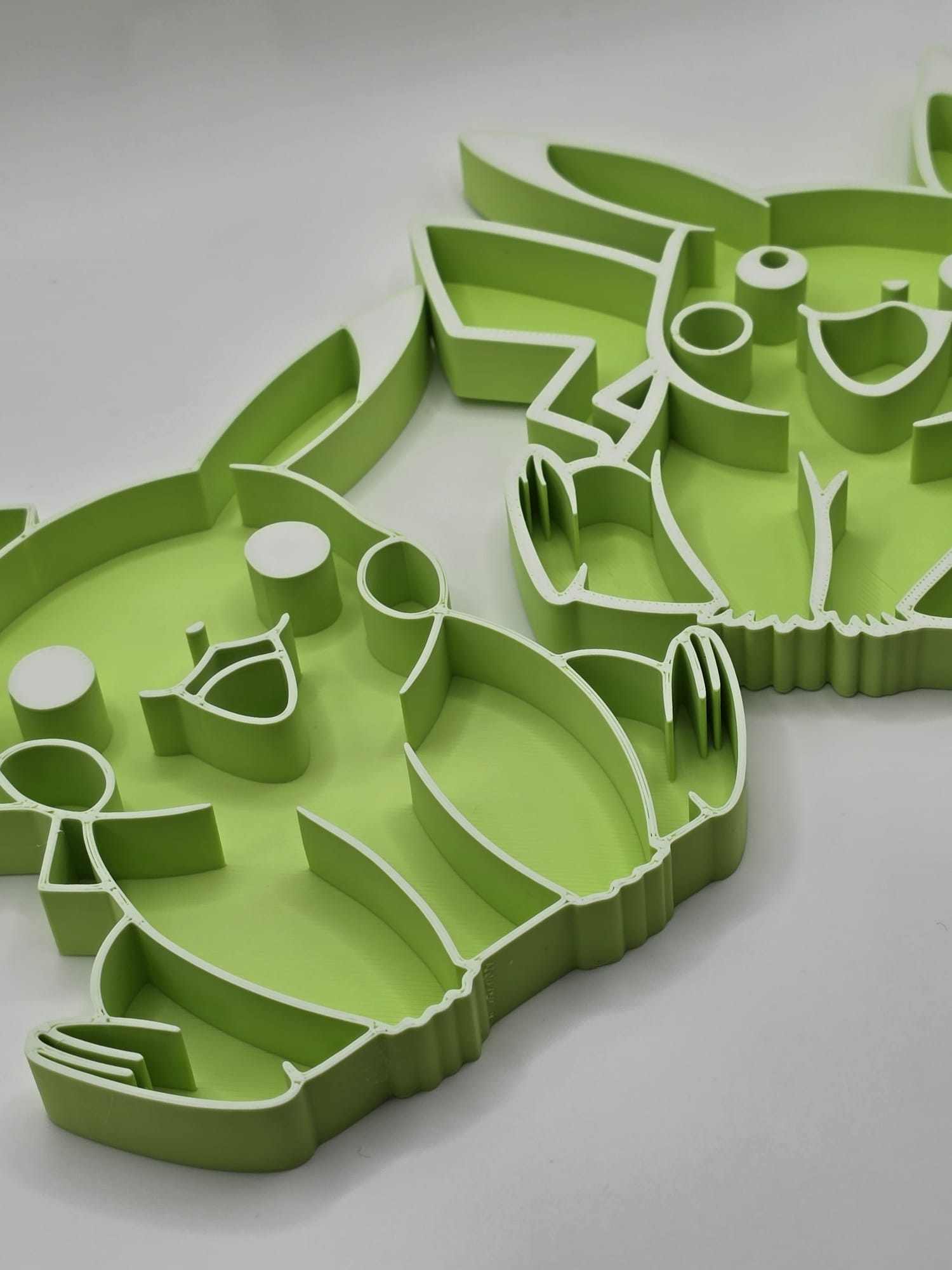 Pikachu Fill Shape Sensory Tray - NextPrint 3D Model | 3Drop
