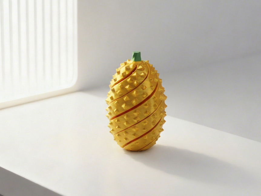 Spinning Fidget Fruit – Durian - 3D-PARKER | Nexprint: Free 3D Model ...