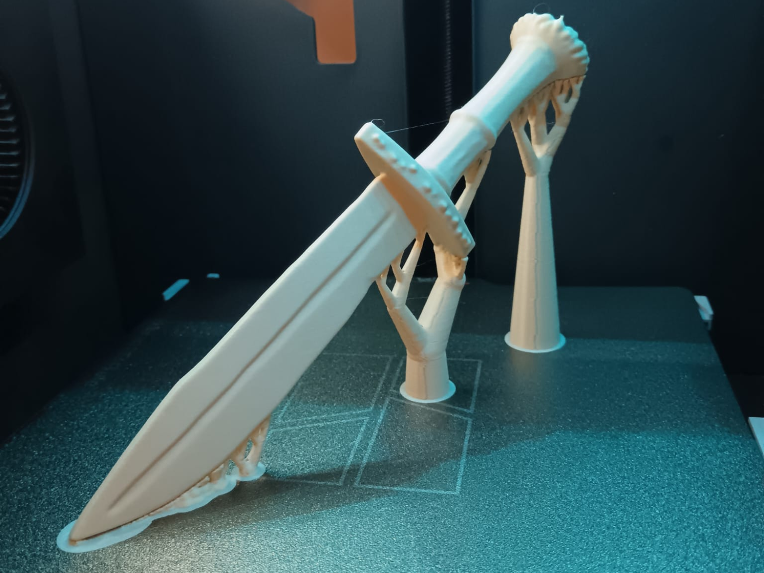 Simple Bone Knife - Aleandrus | Nexprint: Free 3D Model Downloads