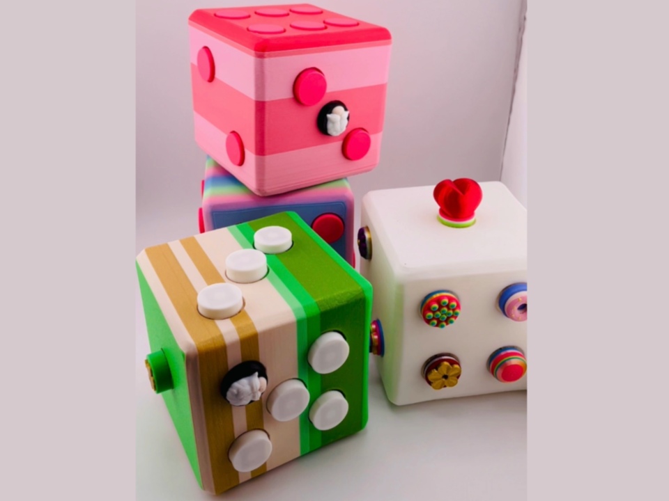 Super Duper Dice Clicker Fidget for Cool Kids - FunFam3D | Nexprint ...