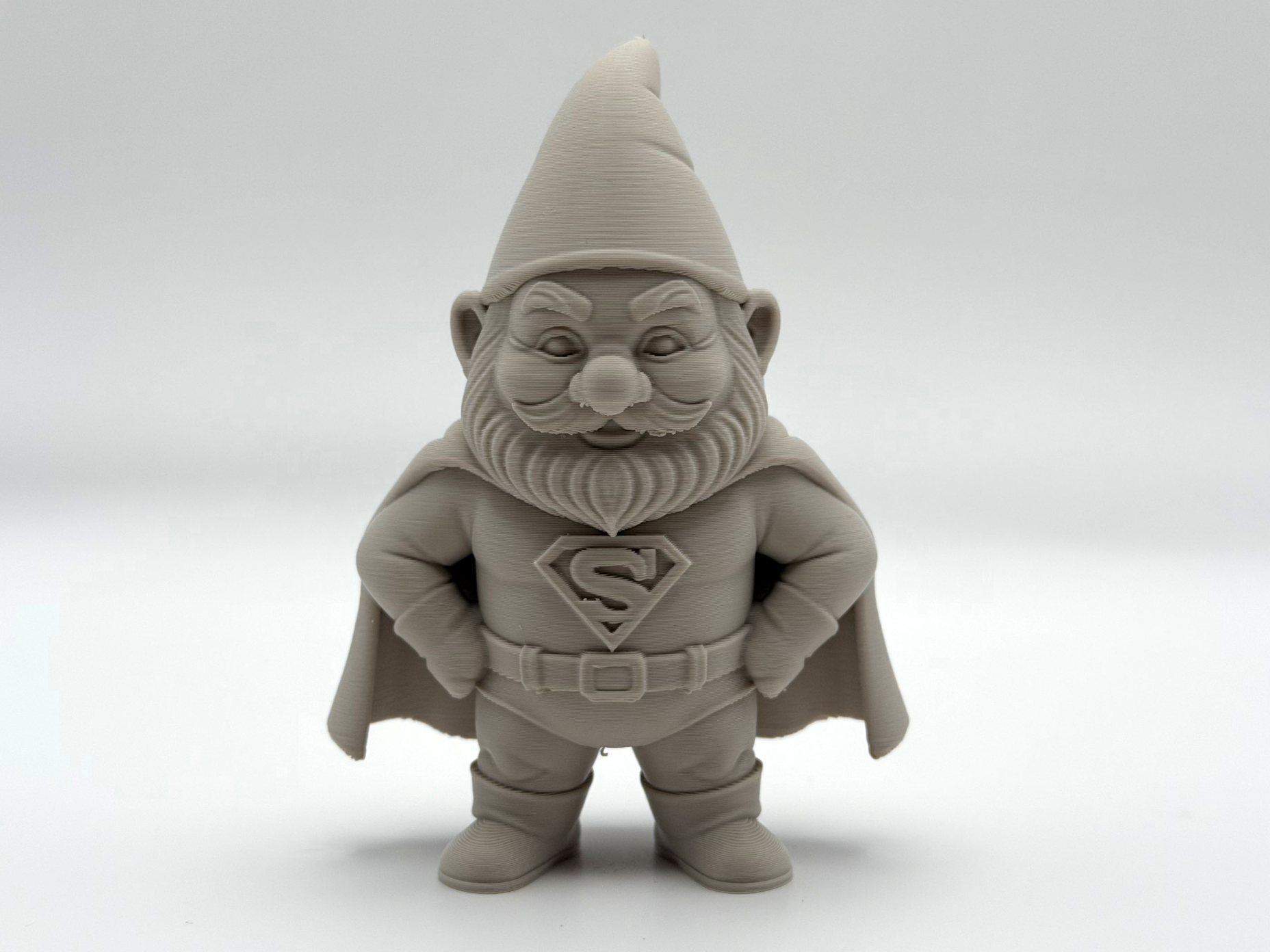 Superhero Garden Gnome - Stigern | Nexprint: Free 3D Model Downloads