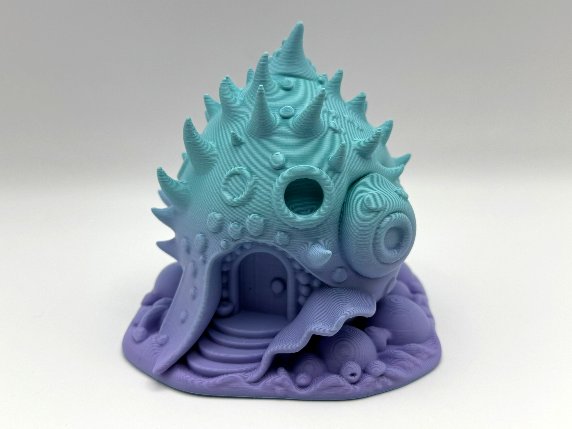 Undersea Conch Shell House - Stigern | Nexprint: Free 3D Model Downloads