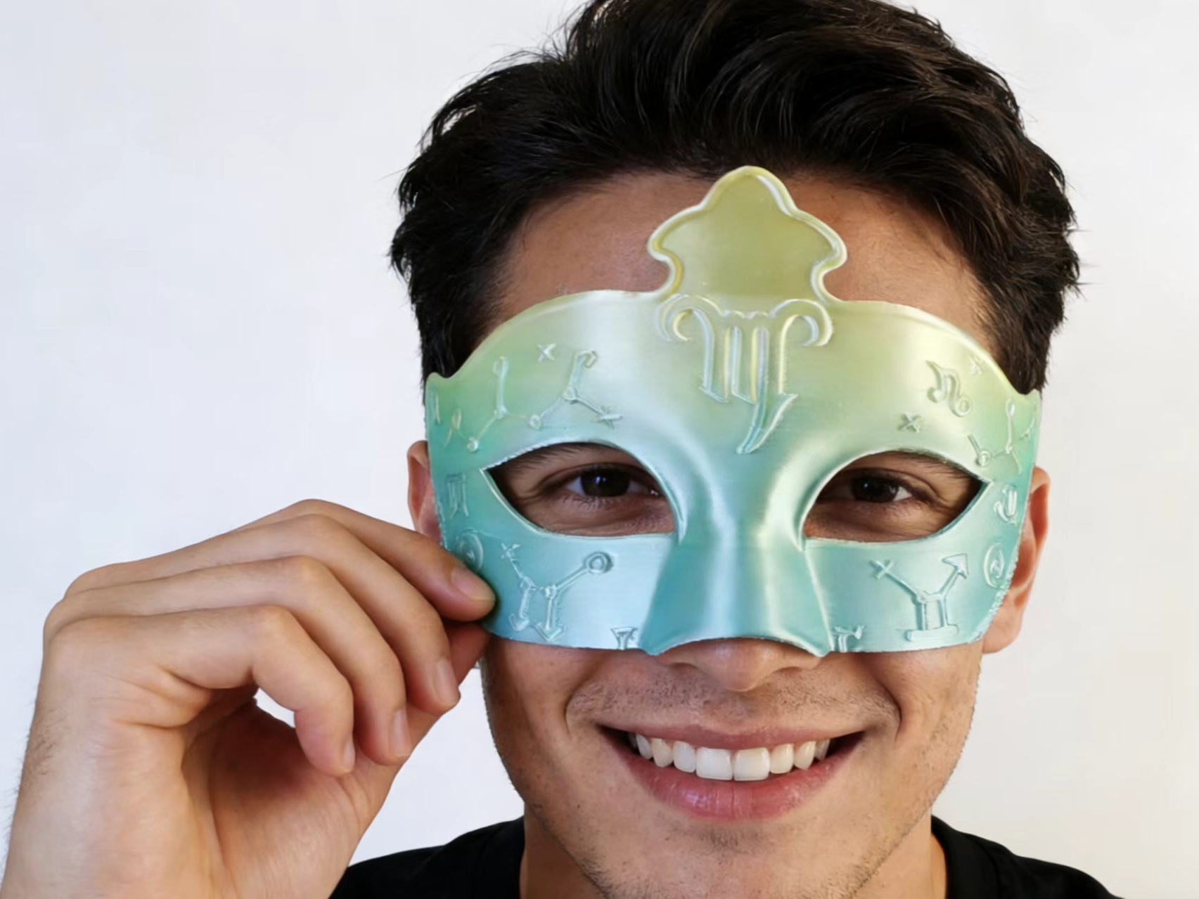Capricorn Mask (1) - 汐宇 | Nexprint: Free 3D Model Downloads