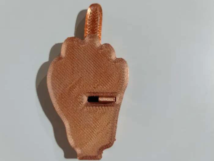 Springloaded Middlefinger Fidget Toy - Capspam3D | Nexprint: Free 3D ...