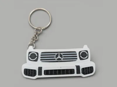 Mercedes G-Class Classic Front Grille Keychain - Tobkar_ | Nexprint ...