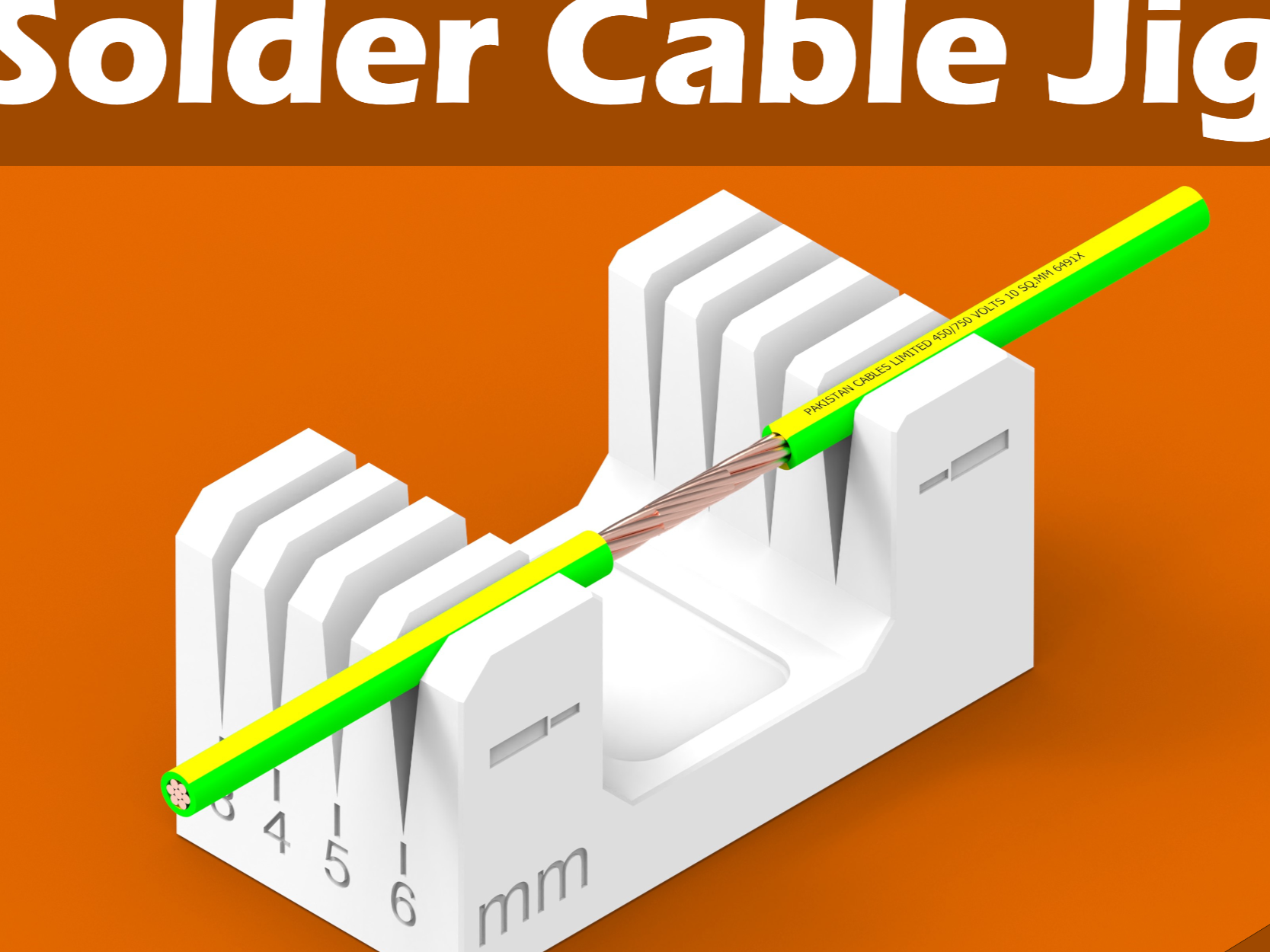 Cable Soldering Jig Holder - VC Design | Nexprint: Free 3D Model Downloads