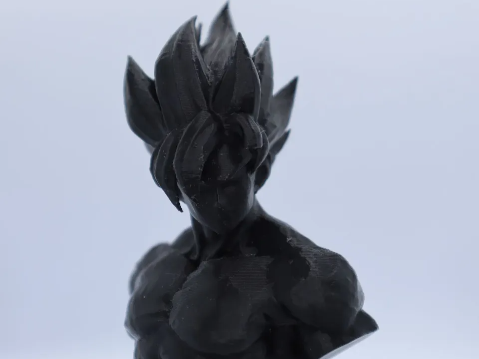 Goku Bust Full Color - Tarik77 | Nexprint: Free 3D Model Downloads