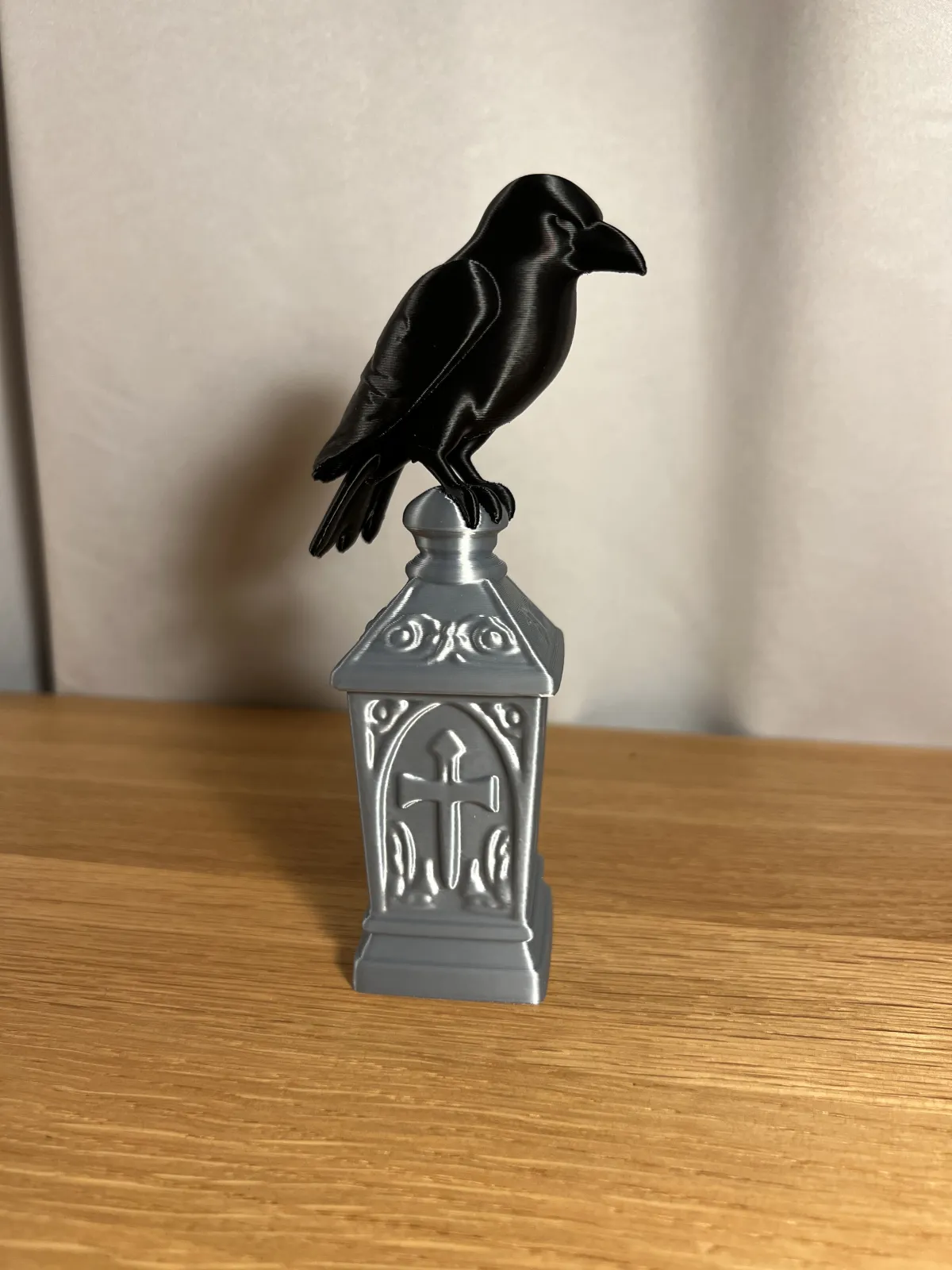 Crow On Lantern - fifindr | Nexprint: Free 3D Model Downloads