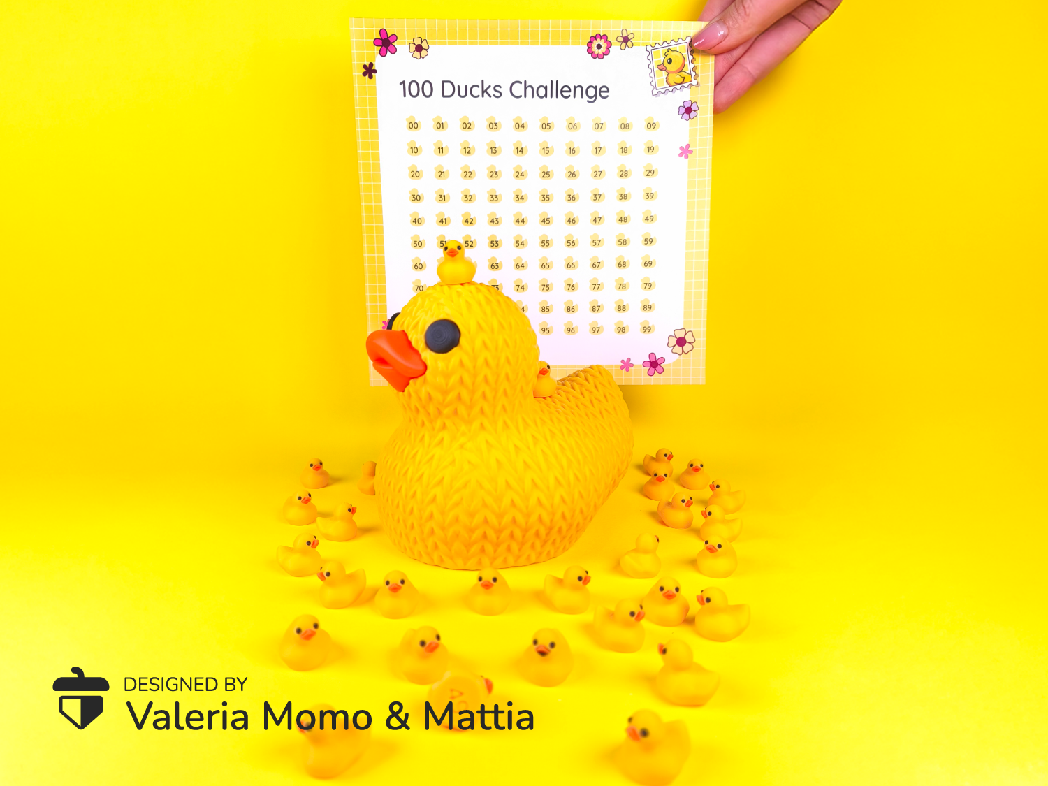 The 100 Hidden Ducks Game 🧐💛 + PDF Challenge 📝🦆 - Valeria Momo & Mattia ...