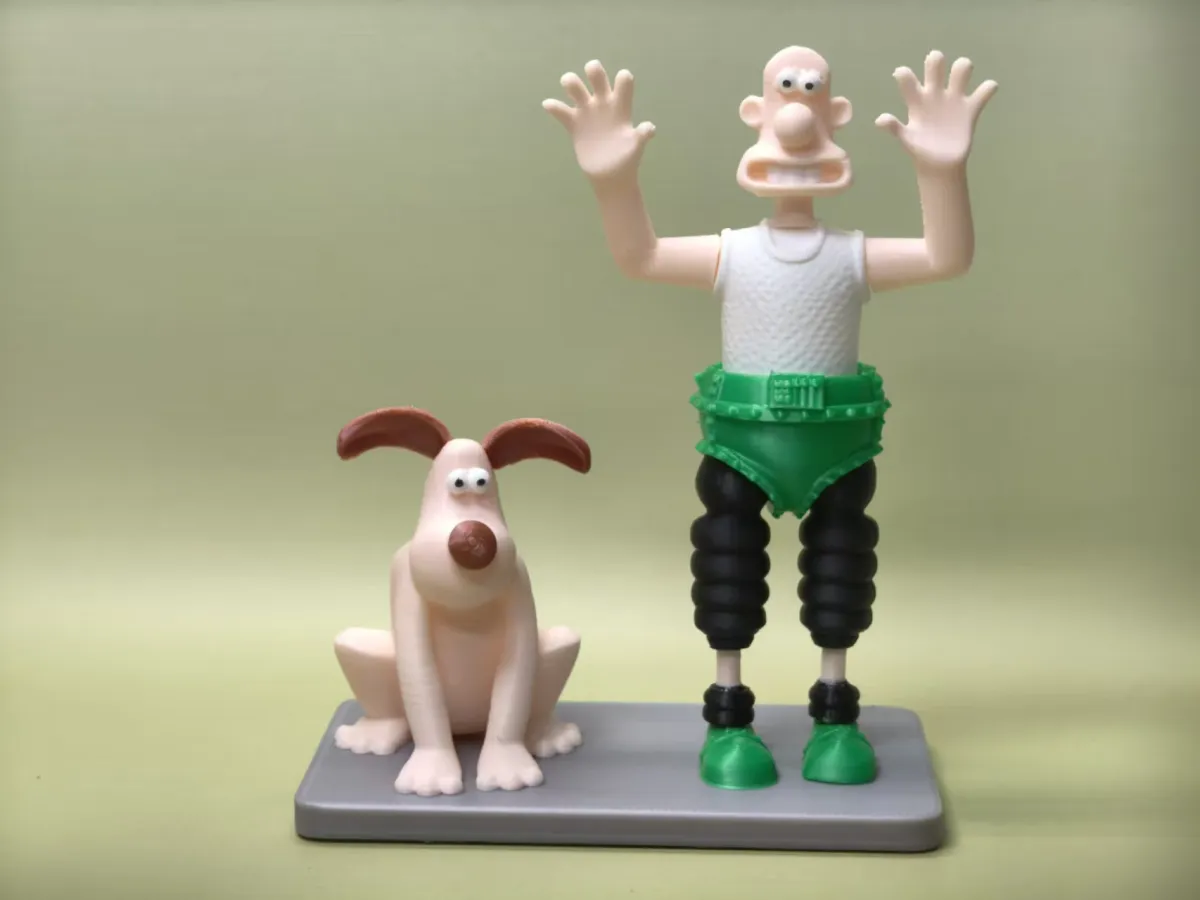 Wallace and Gromit - Sucraft | Nexprint: Free 3D Model Downloads