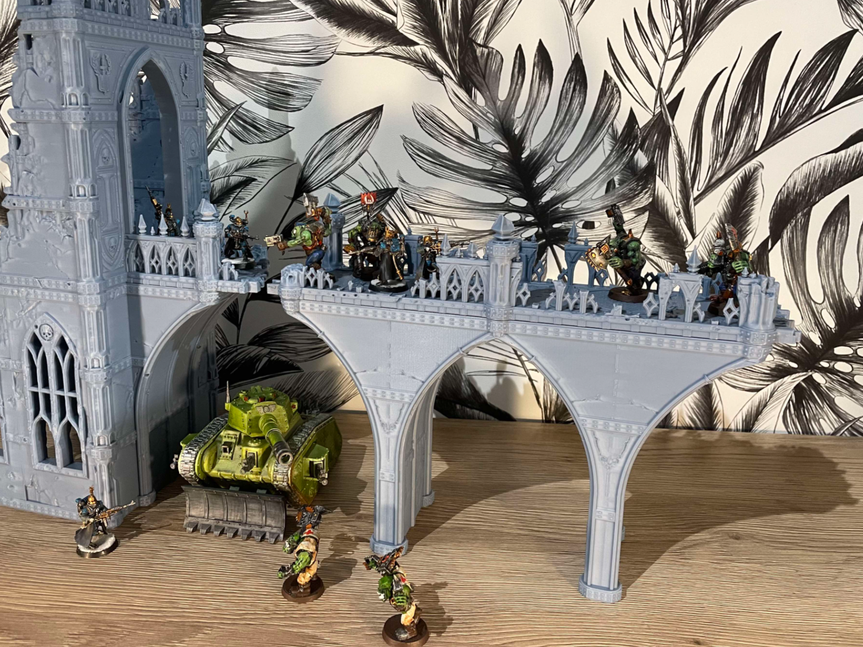 Wargame terrain Bridge Melassa Imperial ruins - Wargame Terrain Print ...