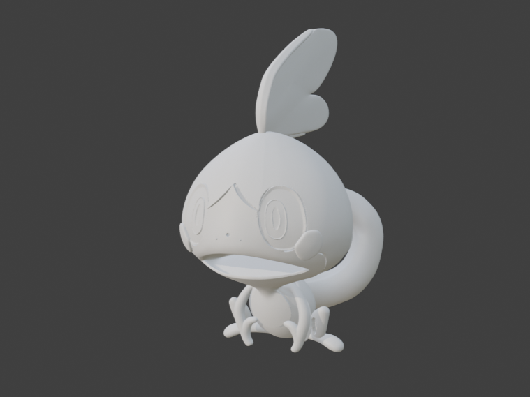 Sobble - Parallel artist | Nexprint: Free 3D Model Downloads