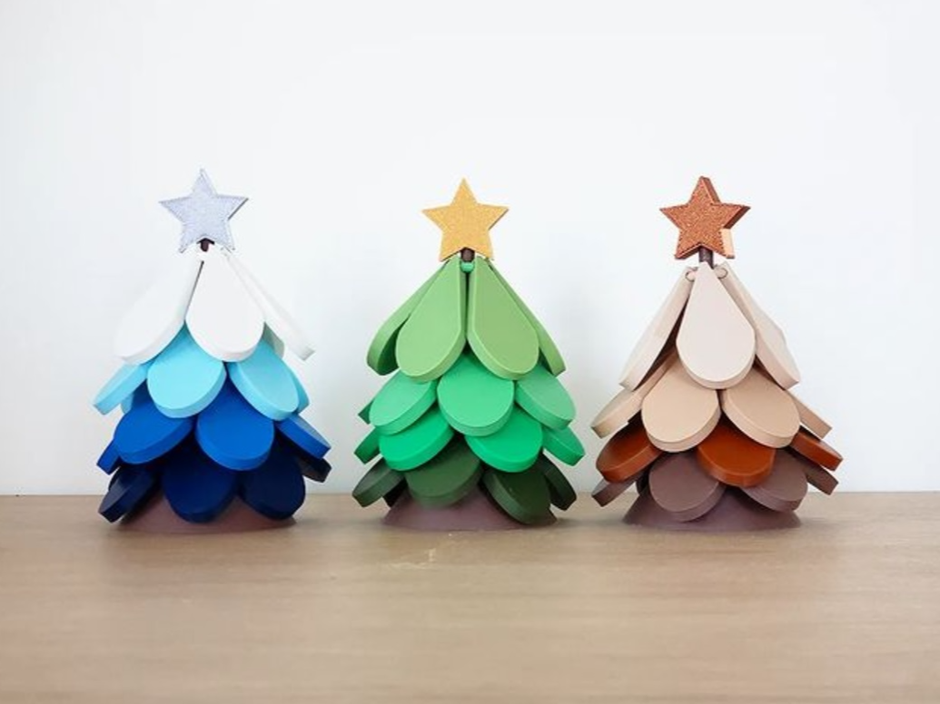 Christmas Tree Coaster - Jefflynn | Nexprint: Free 3D Model Downloads
