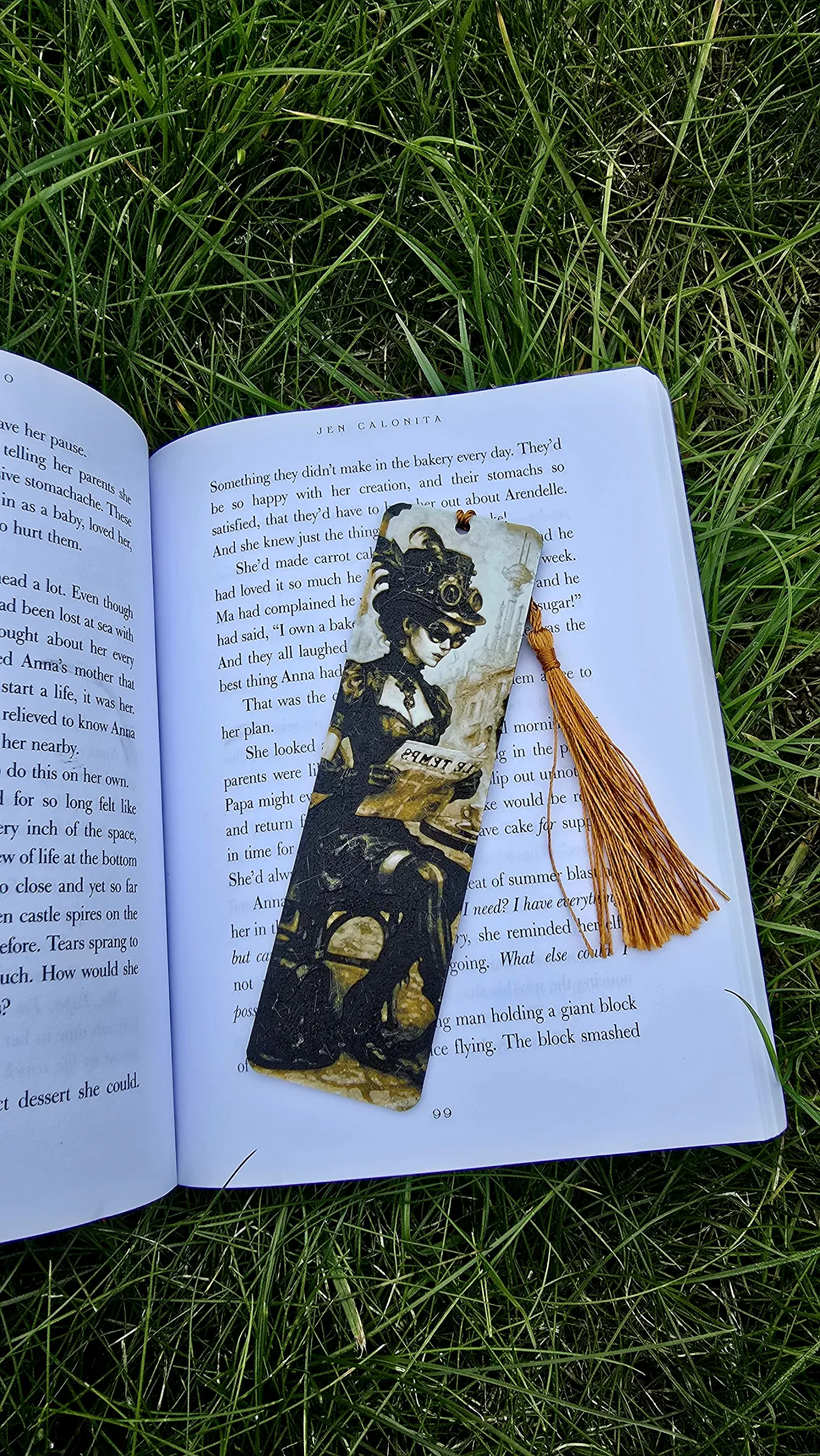 Clockwork Muse – Steampunk 3D Printed Bookmark - Lilith3dPrint ...