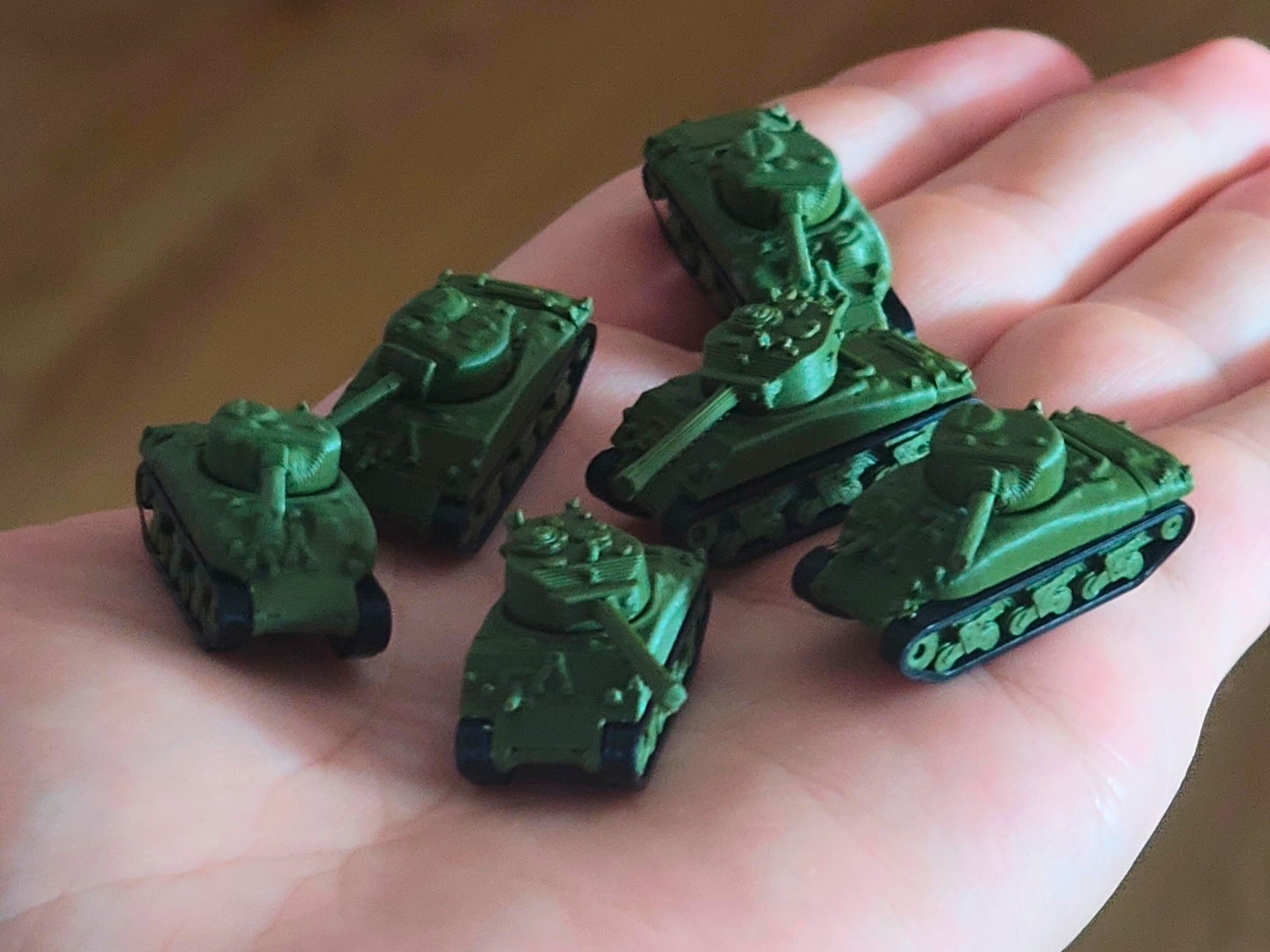 Miniature M4 Sherman US ww2 tanks - Jerryie | Nexprint: Free 3D Model ...