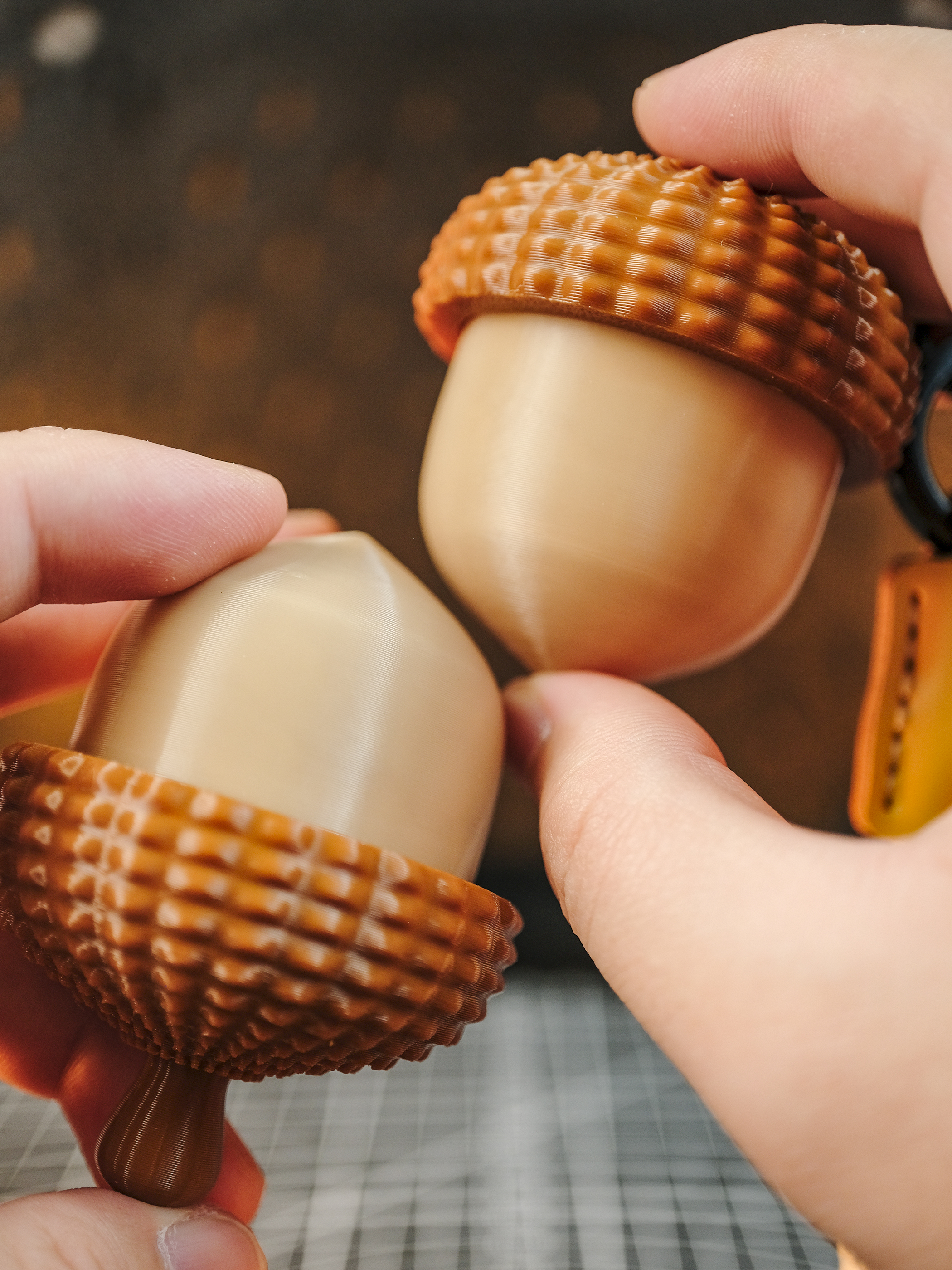 Adorable Acorn Clicker- No Keyboard Switch Needed - NextPrint 3D Model ...