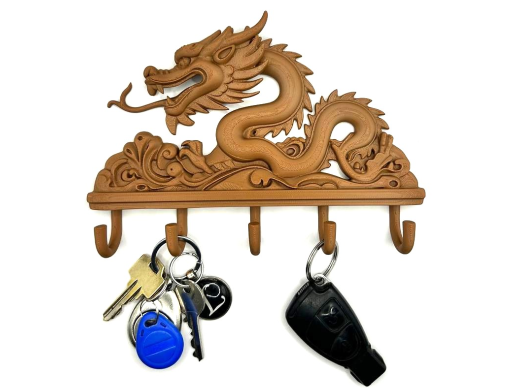 Dragon Key Holder - 3D Liii | Nexprint: Free 3D Model Downloads
