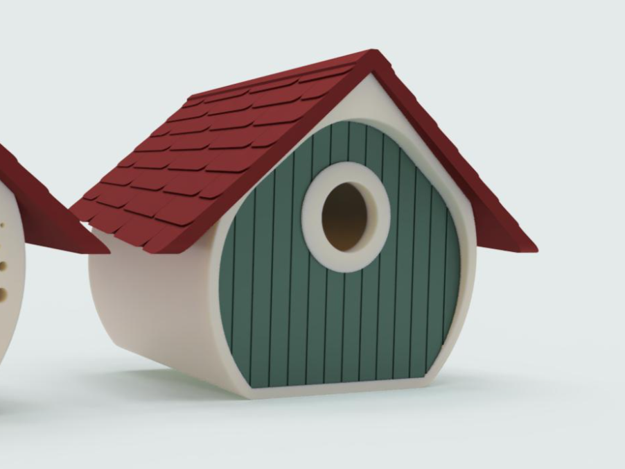 Cosy Bird Box - Customizable! - Project-34 | Nexprint: Free 3D Model ...