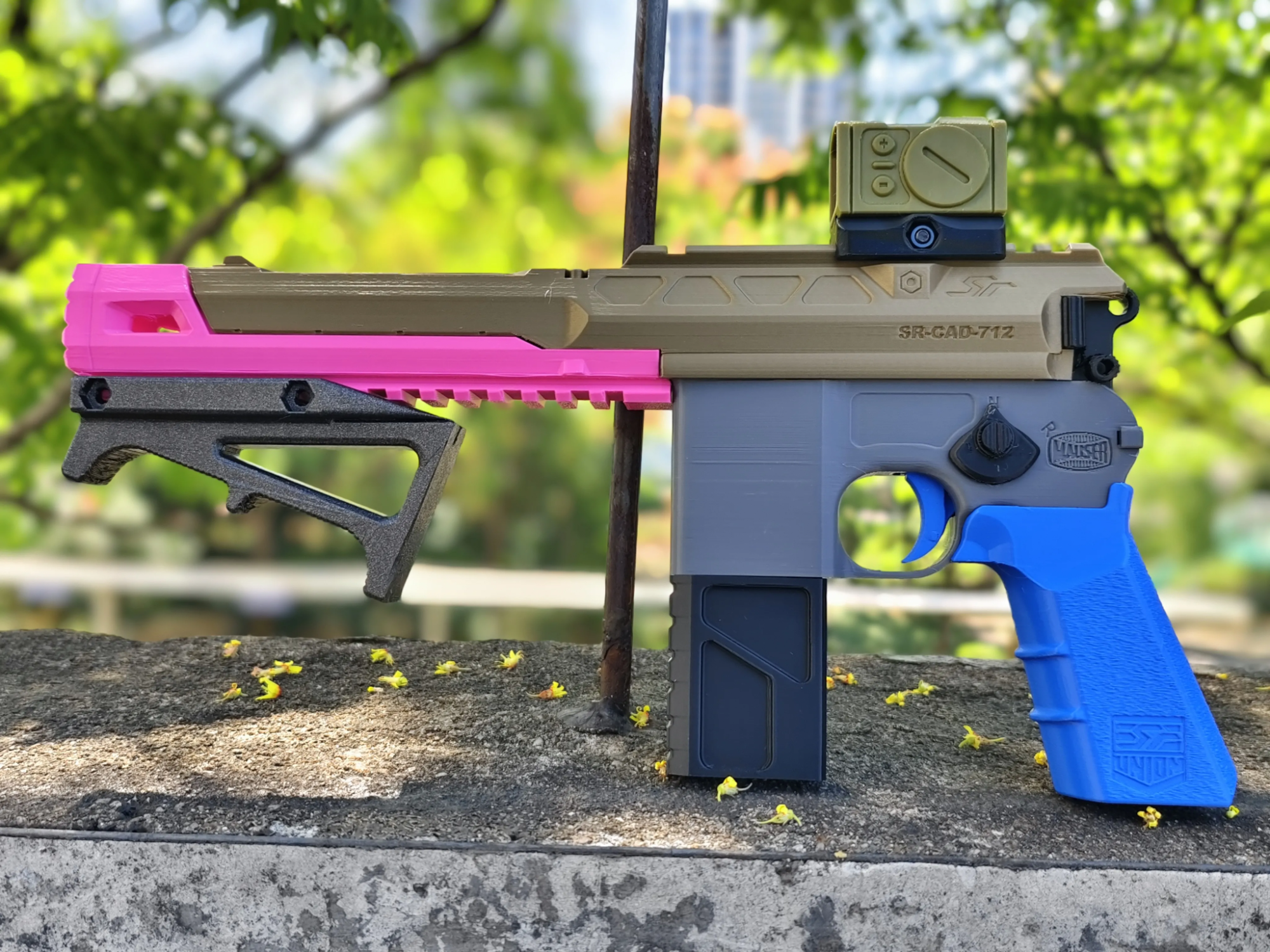 SRU CAD M712 / C96 Mauser Pistol Modernization Kit - 补补觉去 | Nexprint ...