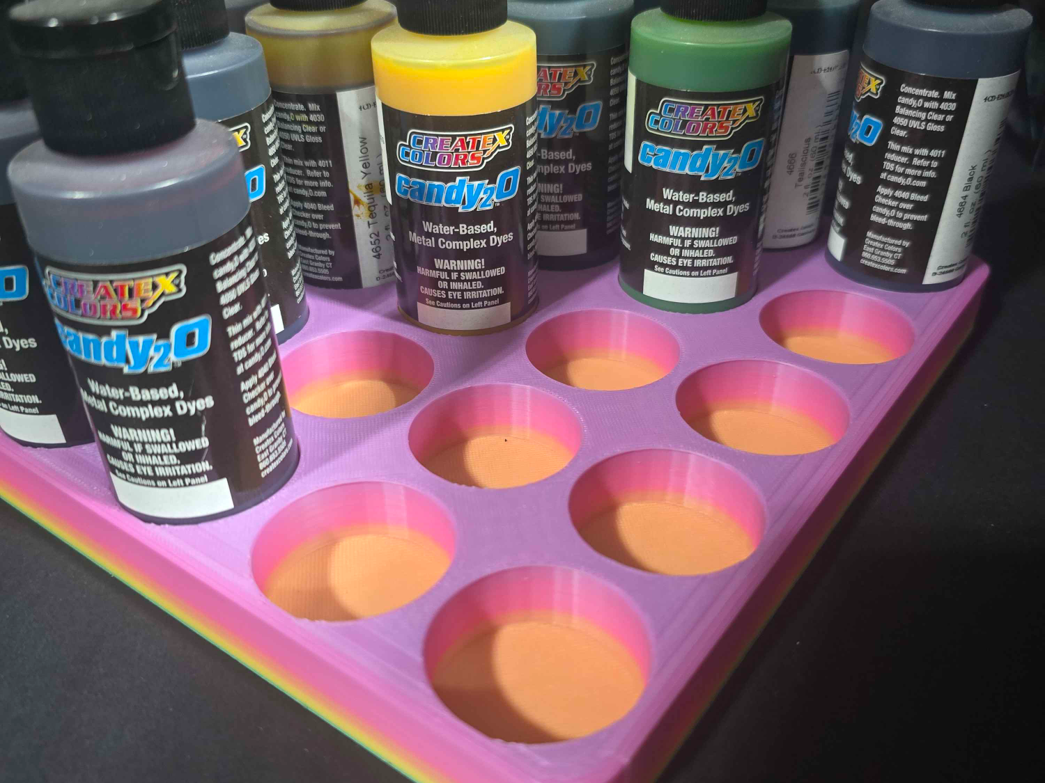 Createx - Bottle Tray (2oz) (Candy O2 Colors) - Juanmakes | Nexprint ...