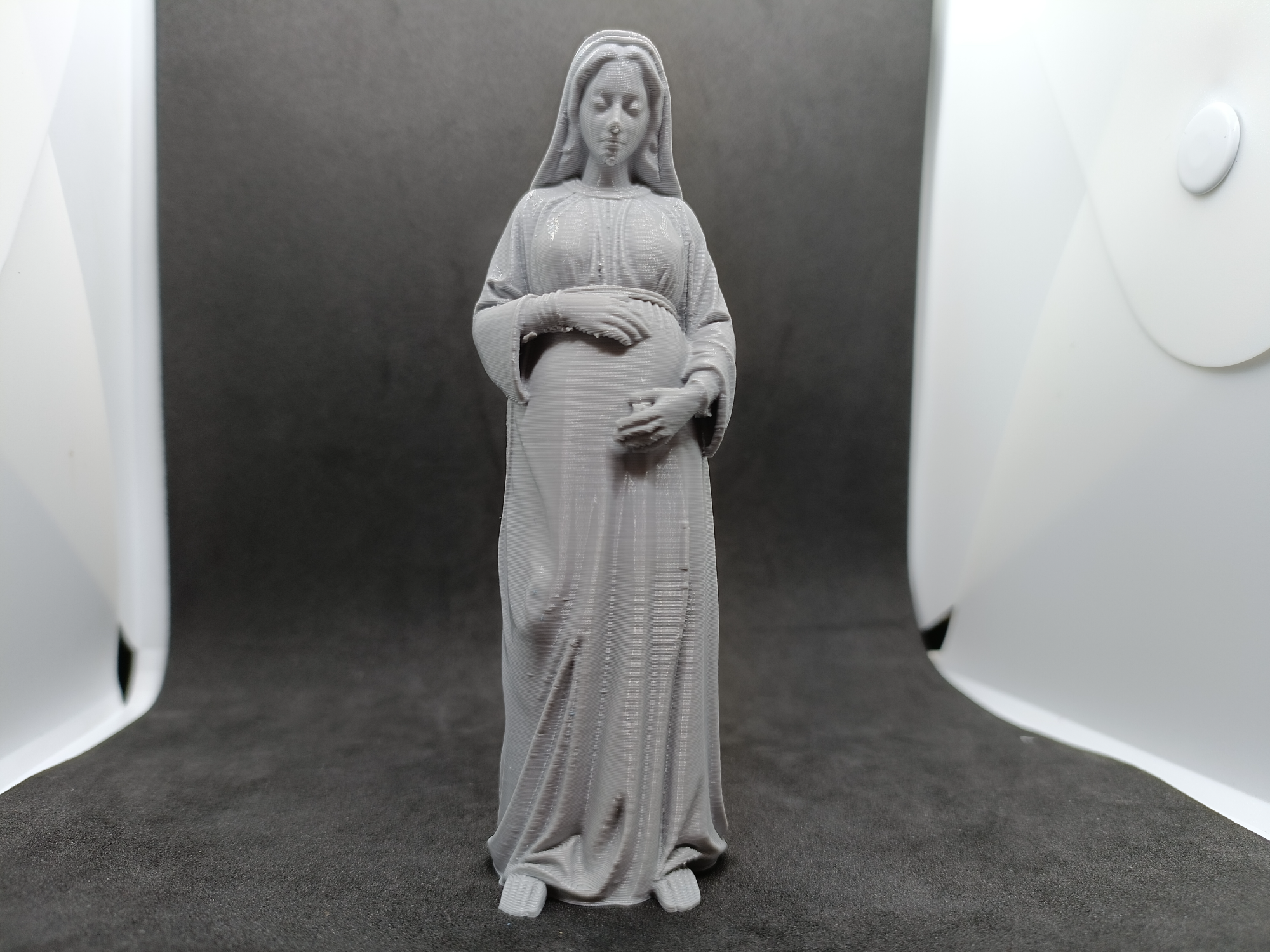 Virgin Mary During Her Pregnancy - Dream Mesh | Nexprint: Free 3D Model ...