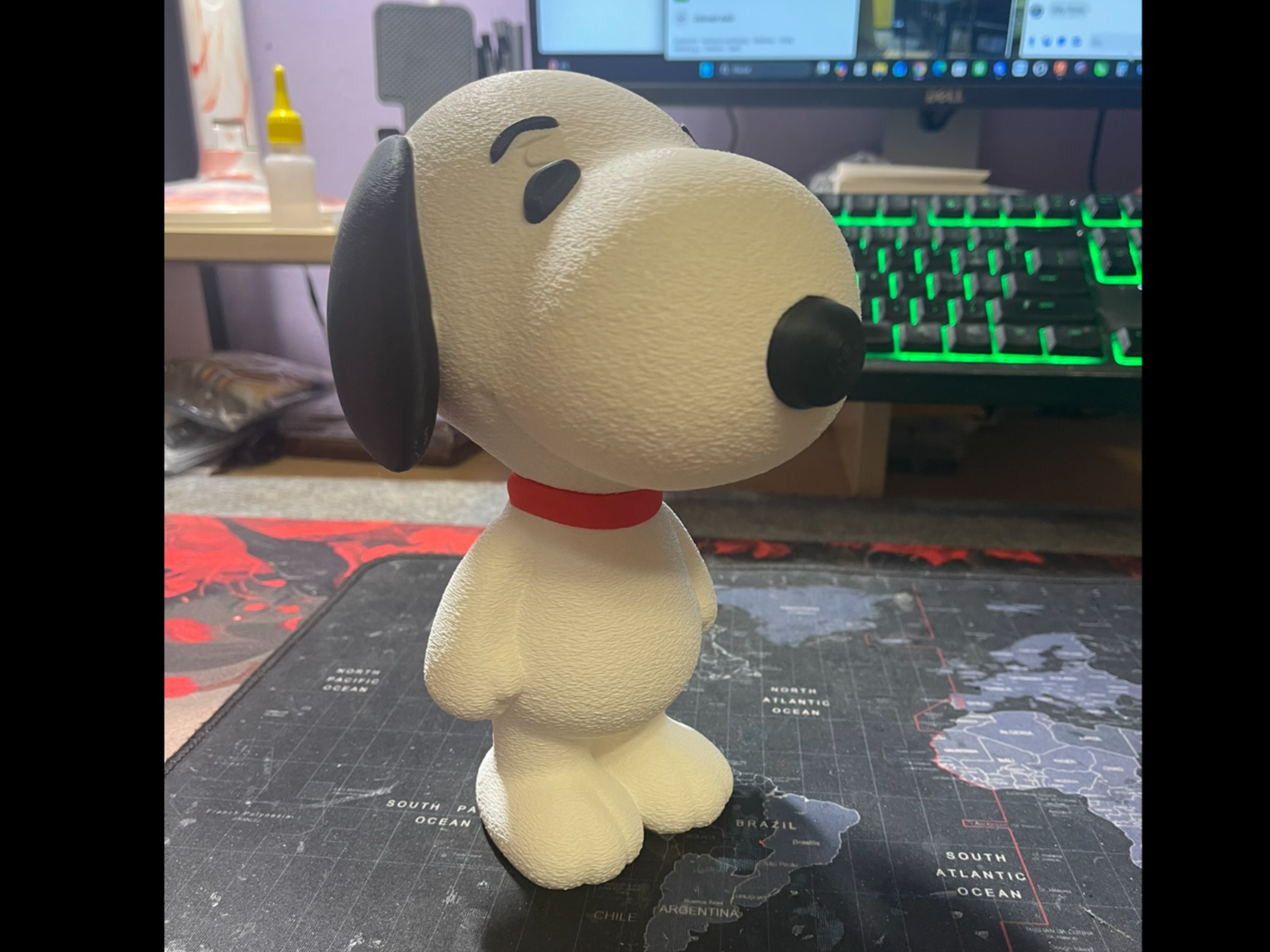 Snoopy – 21 cm - Single color print - ideat0m | Nexprint: Free 3D Model ...
