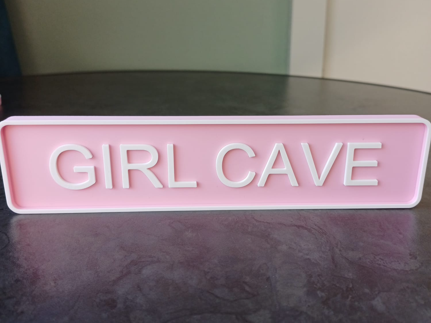 Girl Cave Sign – Cute Pink Room Decor - Koffiekoek | Nexprint: Free 3D ...