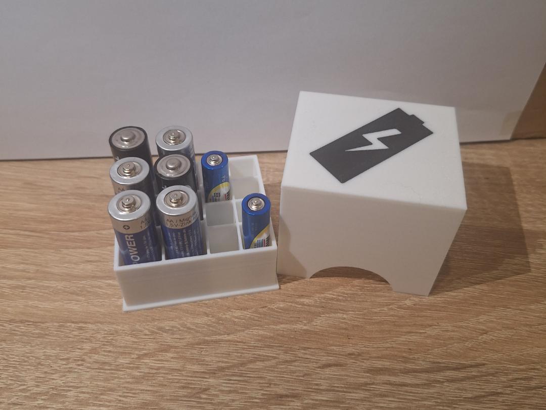 Battery holder AA and AAA - TheMarth | Nexprint: Free 3D Model Downloads