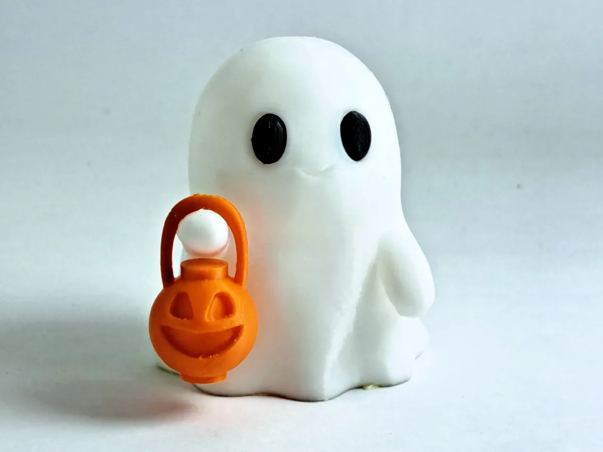 Cute Halloween Ghost - No AMS - DraftAxis | Nexprint: Free 3D Model ...