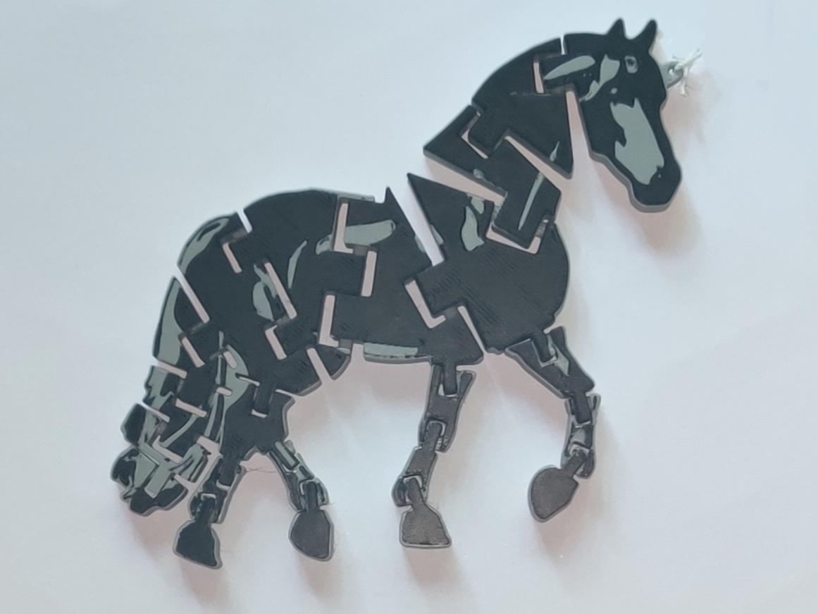 Flexi Horse - CODE.Red | Nexprint: Free 3D Model Downloads
