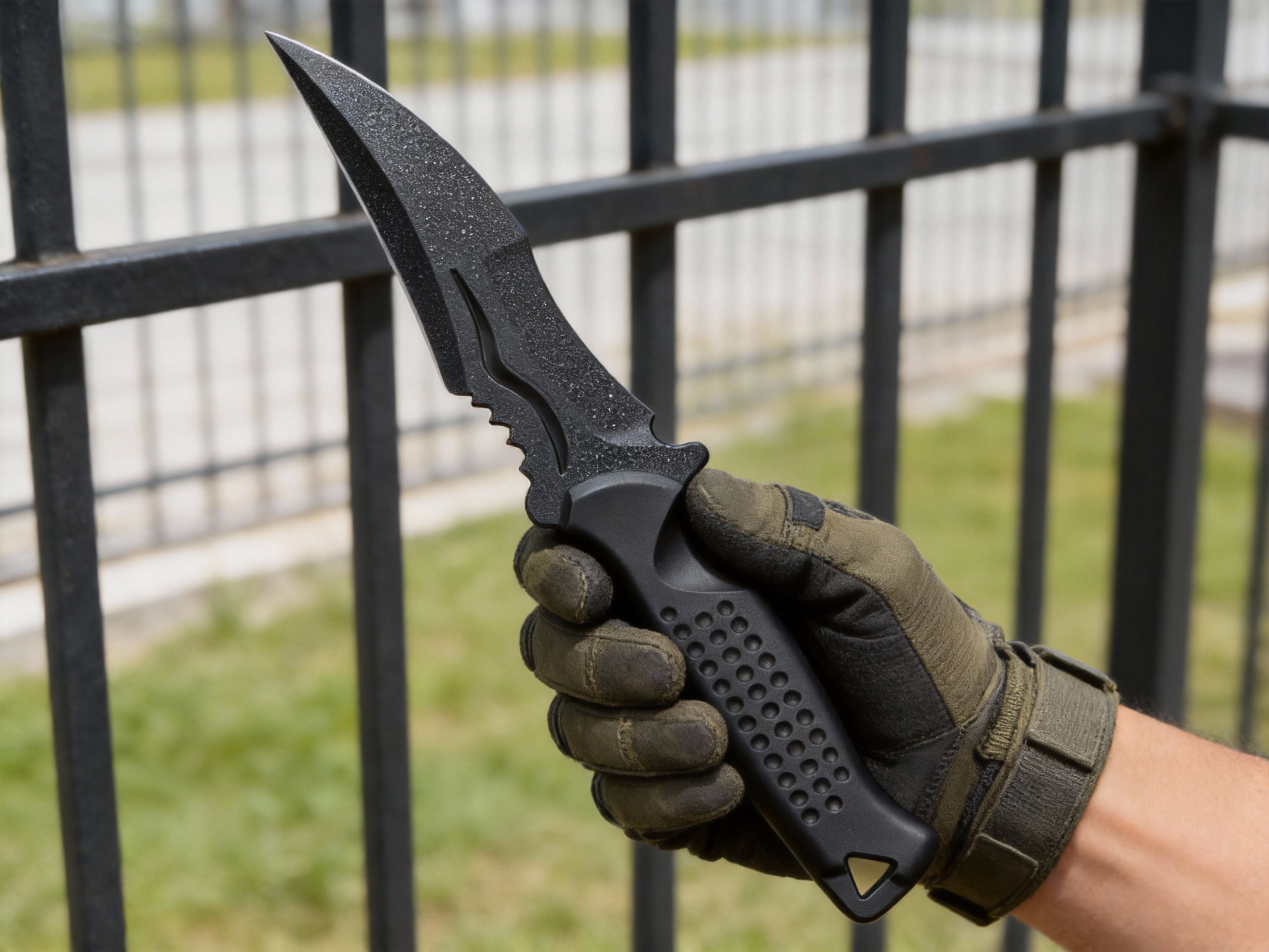 Sand Scorpion Blood-Eater Tactical Dagger - Ted | Nexprint: Free 3D ...